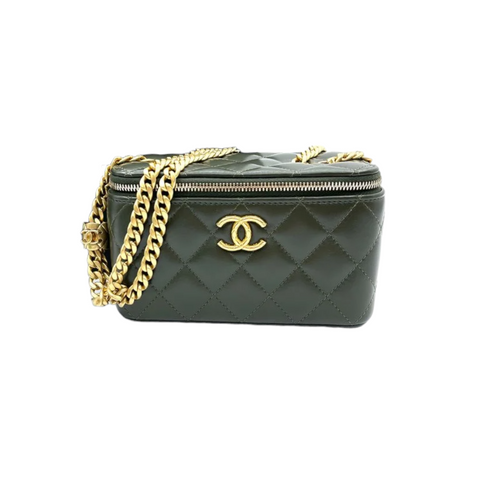 Rockstud Glam Lock Medium Leather Flap Bag in Tri Color | Bag Religion