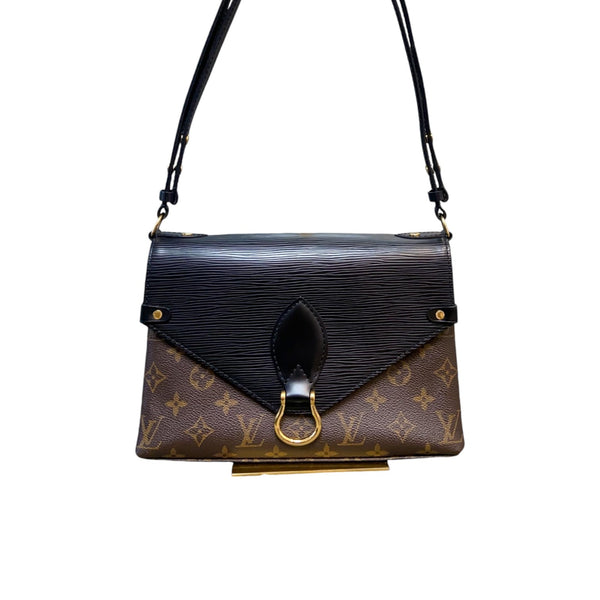 Louis Vuitton Saint Michel Epi Monogram Black GHW – Bag Religion