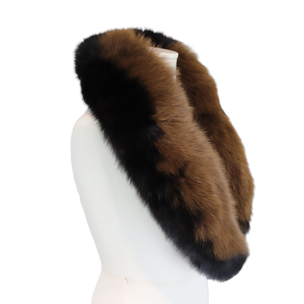 Duo Toned Fox Fur Collar – Bag Religion