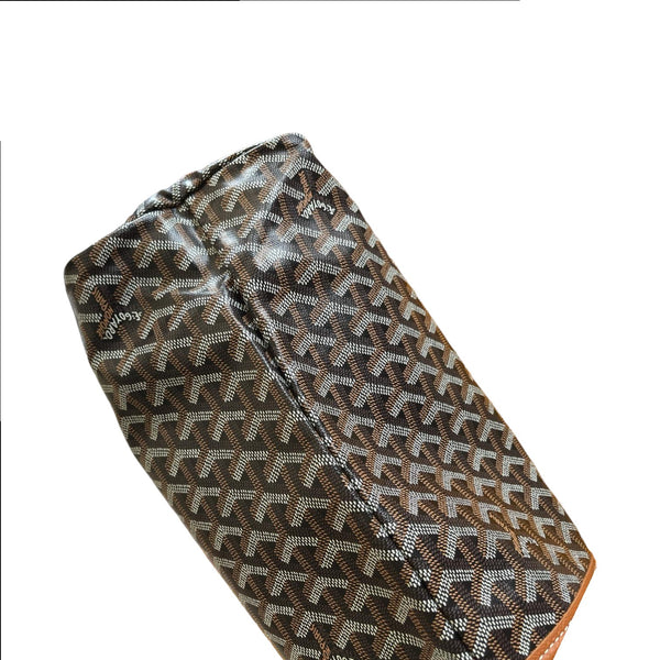 Goyard Saint Louis PM Goyardine Canvas Brown – Bag Religion