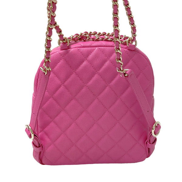 CHANEL Quilted Backpack in Deep Red – Bag Religion