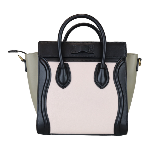 Celine Nano Tri-Color Luggage Tote – Bag Religion